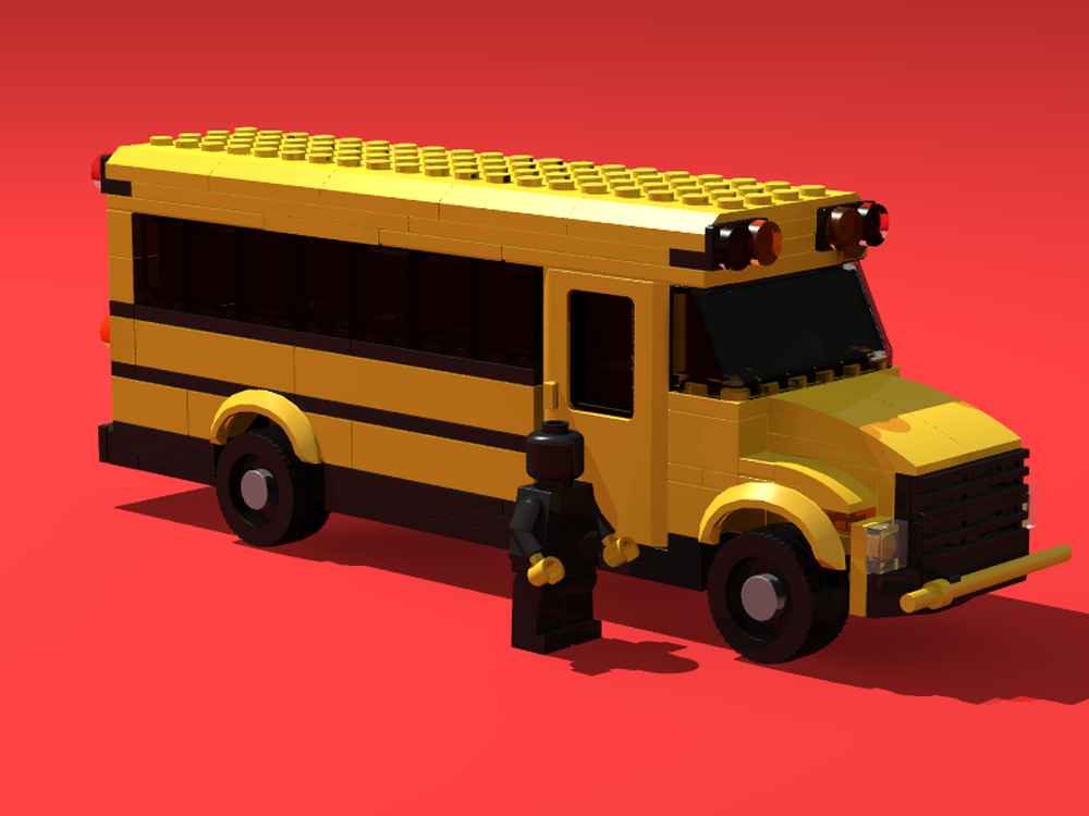 LEGO MOC School Bus by The Lego Master | Rebrickable - Build with LEGO