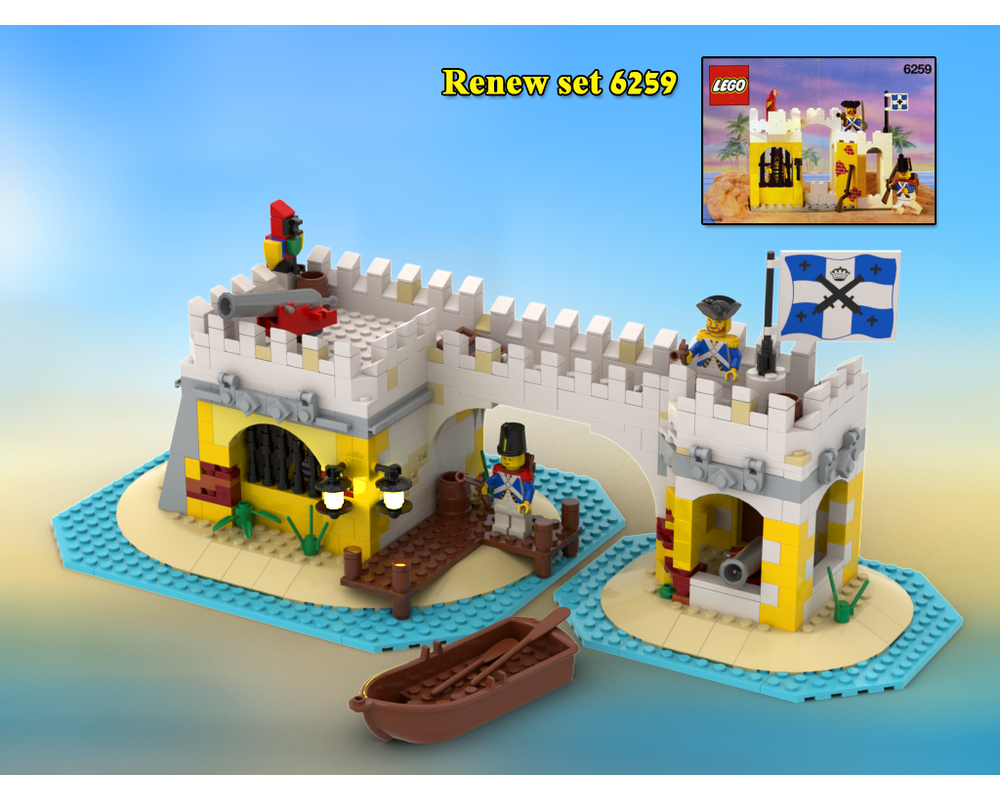 LEGO MOC Broadside's Brig Renew set 6259 #2 by gabizon | Rebrickable ...