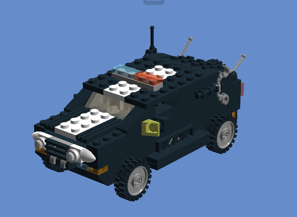 LEGO MOC Humvee "Commando" Sport Hybrid (SWAT version) by qu@ngbilly ...