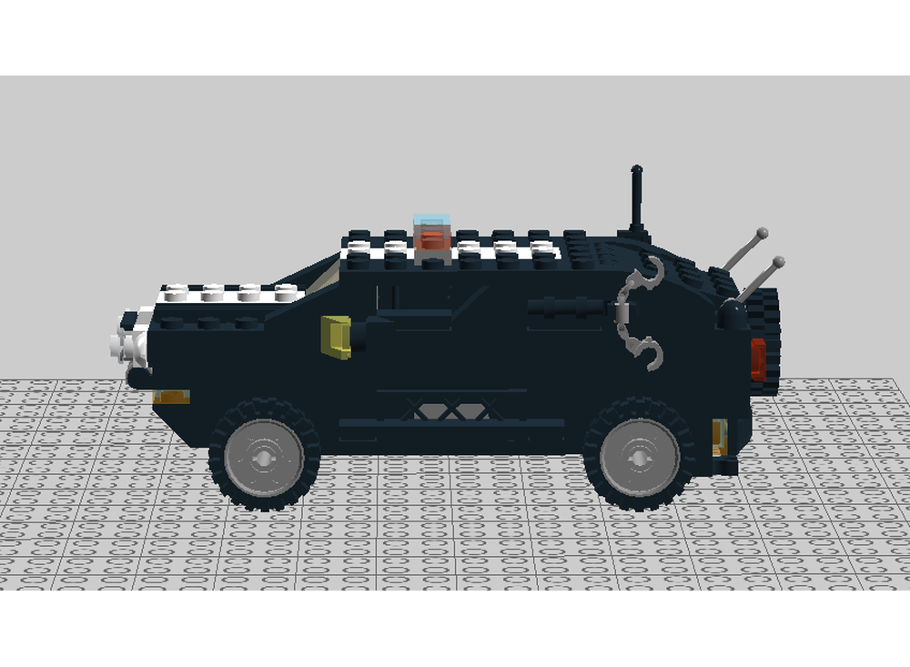 LEGO MOC Humvee "Commando" Sport Hybrid (SWAT version) by QB ...