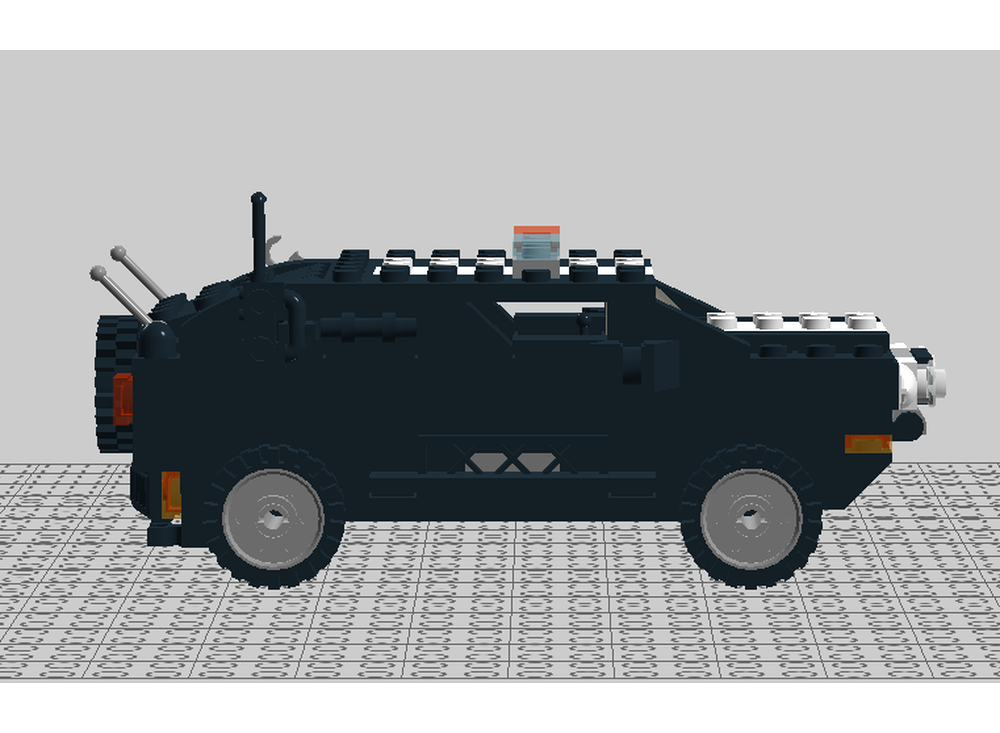 LEGO MOC Humvee "Commando" Sport Hybrid (SWAT version) by QB ...