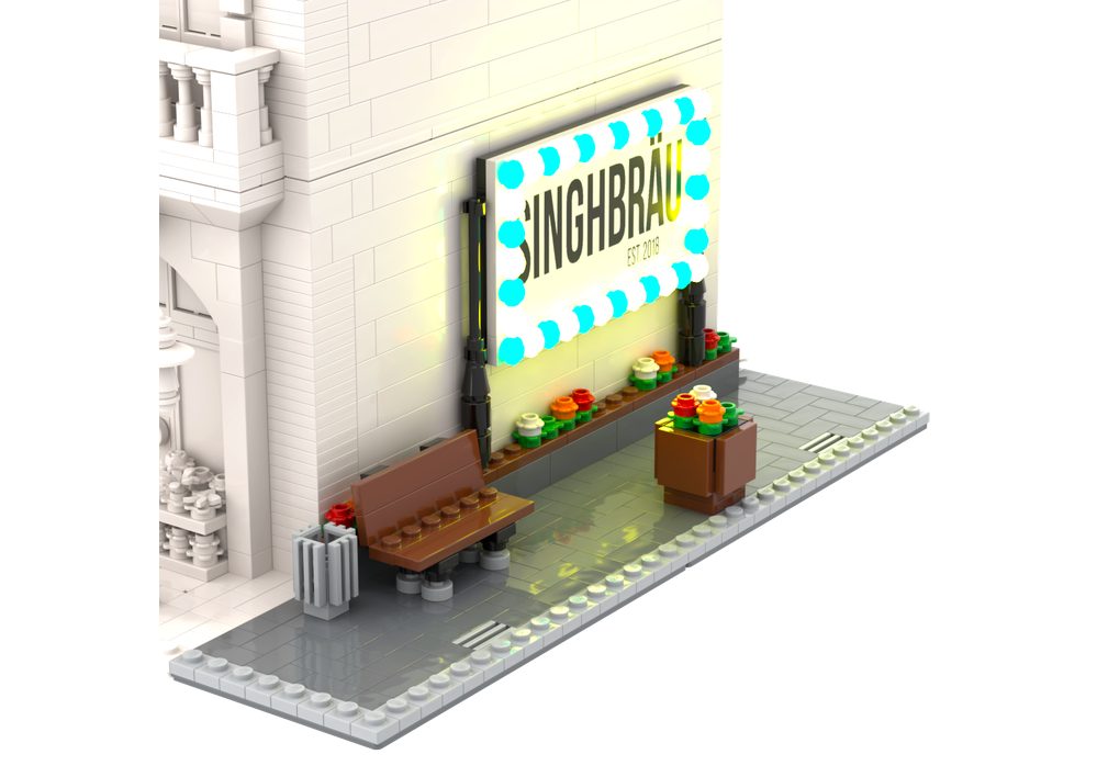 LEGO MOC Corner Extension 3 (Vintage Neon Sign) by Br1ckD3sign ...