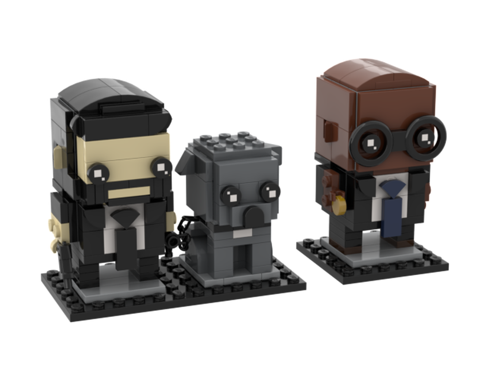 LEGO MOC John Wick, Charon + Dog - Brickheadz by togemini | Rebrickable ...