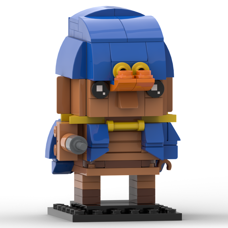 LEGO MOC-85615 Geno Brickheadz by polecat89 | Rebrickable - Build with LEGO