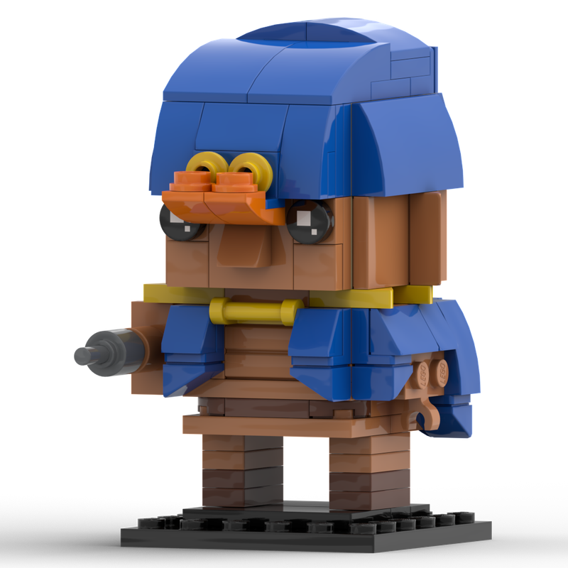 LEGO MOC Geno Brickheadz by polecat89 | Rebrickable - Build with LEGO