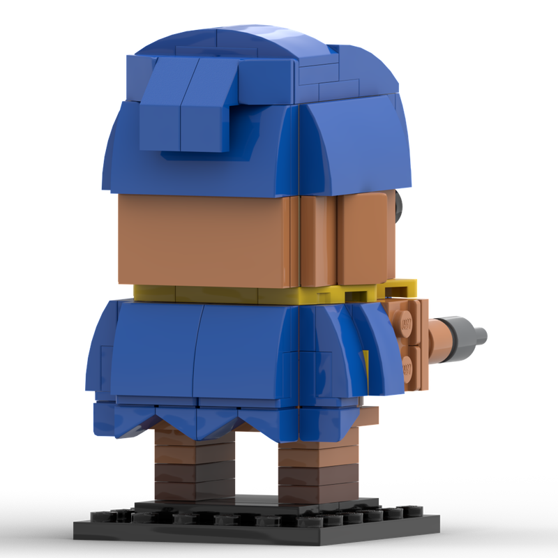 LEGO MOC-85615 Geno Brickheadz by polecat89 | Rebrickable - Build with LEGO