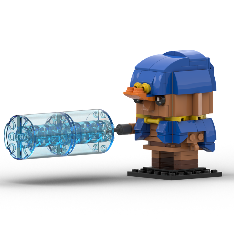 LEGO MOC-85615 Geno Brickheadz by polecat89 | Rebrickable - Build with LEGO