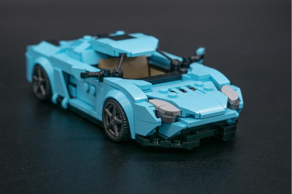 LEGO MOC Koenigsegg Regera by NV Carmocs | Rebrickable - Build with LEGO