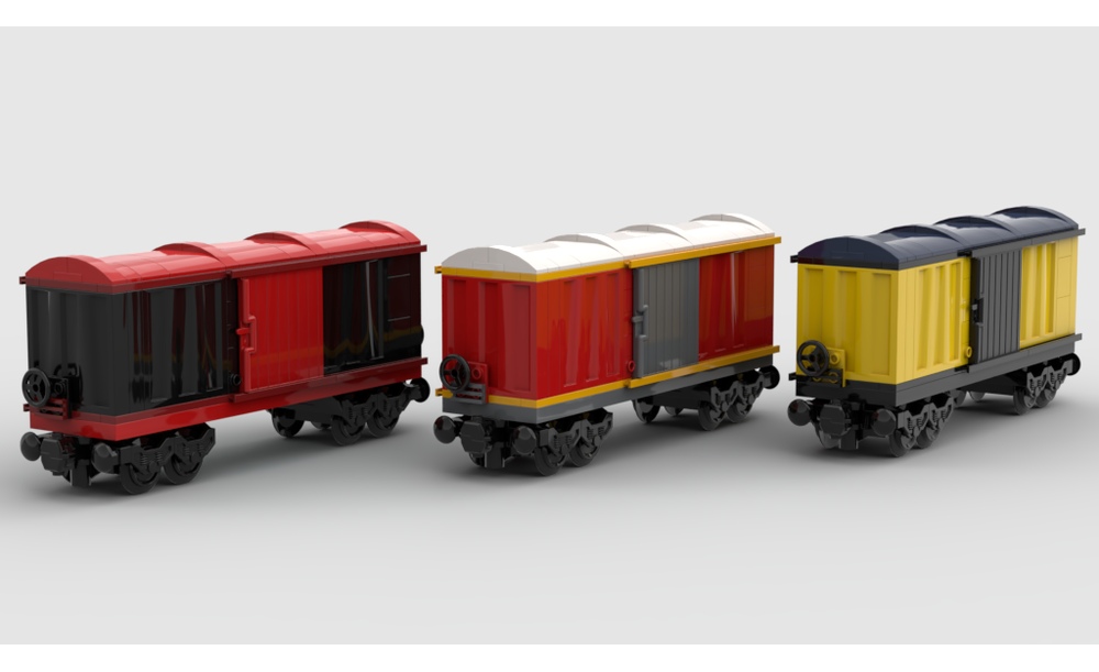 LEGO MOC Lightweight Boxcar by Rocket Racer318 | Rebrickable - Build ...