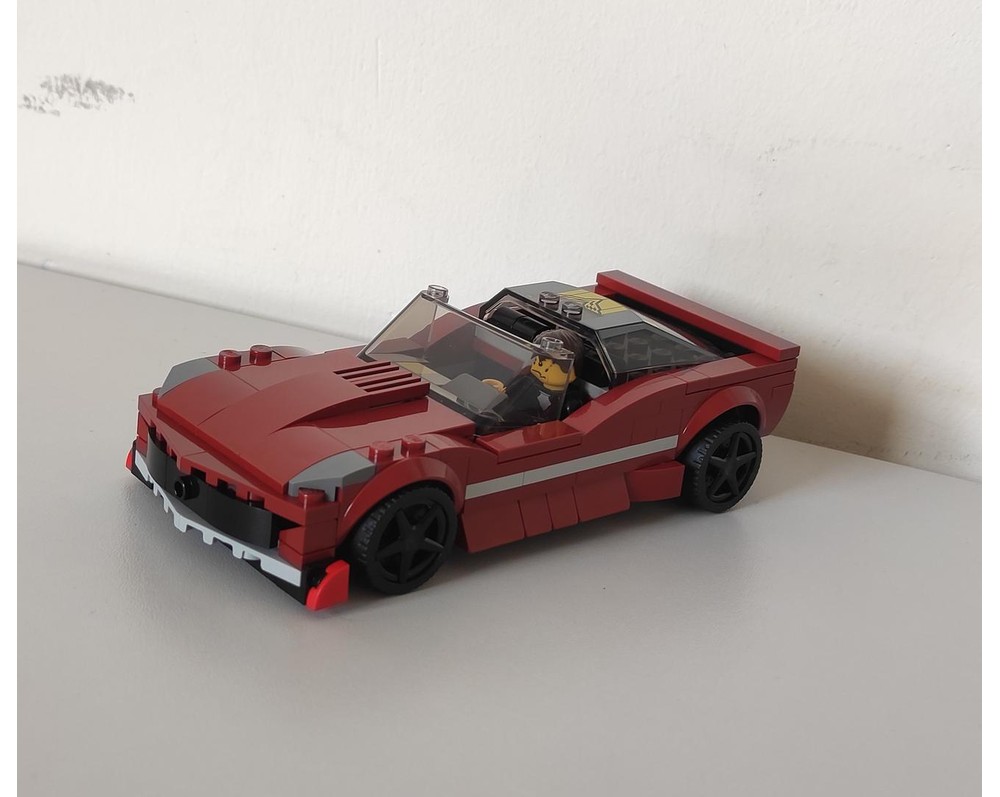 LEGO MOC 76903 Chevrolet Corvette c7 Targa by Kirvet | Rebrickable ...