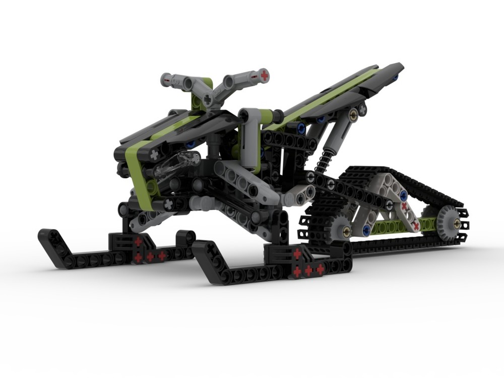 LEGO MOC 42021 full suspension by fuwlz | Rebrickable - Build with LEGO
