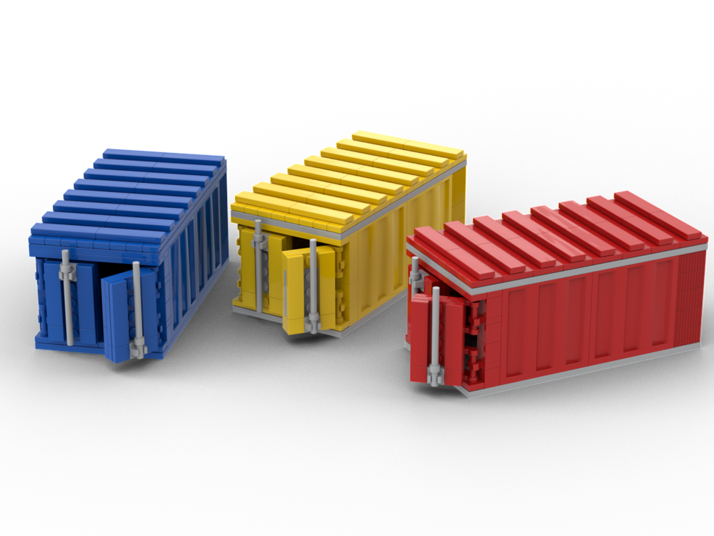 LEGO MOC Container by gabizon | Rebrickable - Build with LEGO