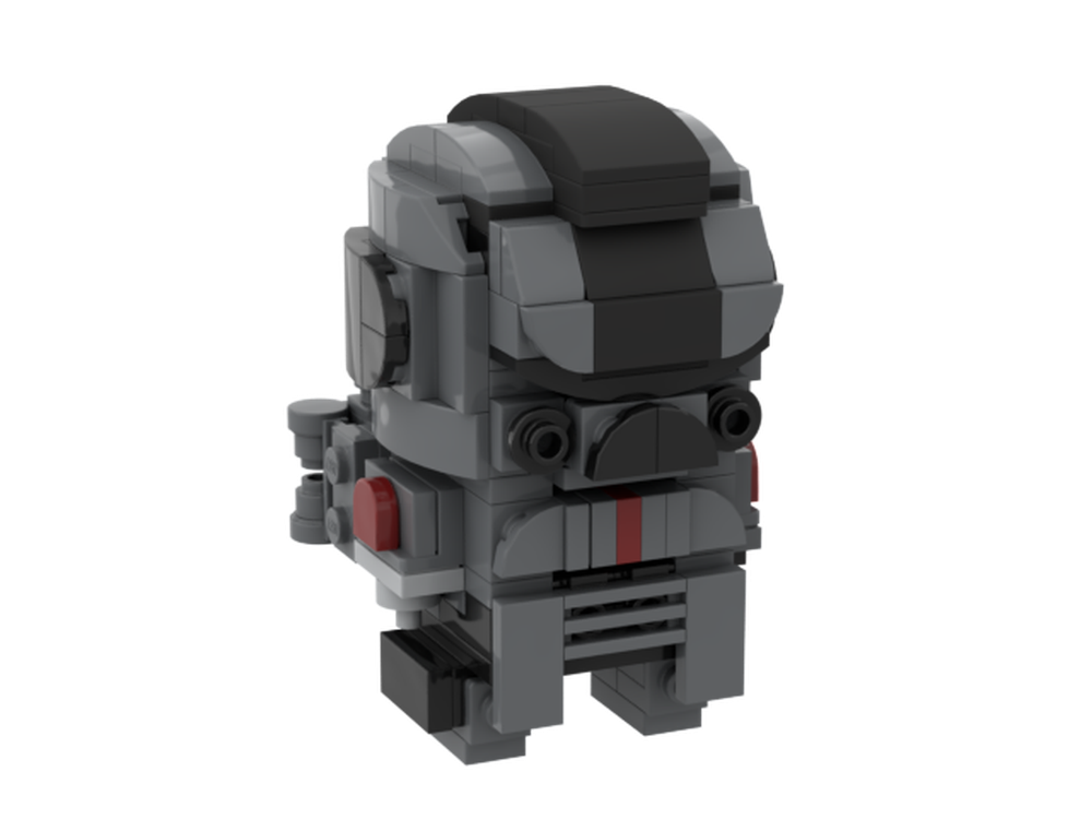 LEGO MOC Bad Batch Echo Brickheadz by Bricklefront | Rebrickable ...