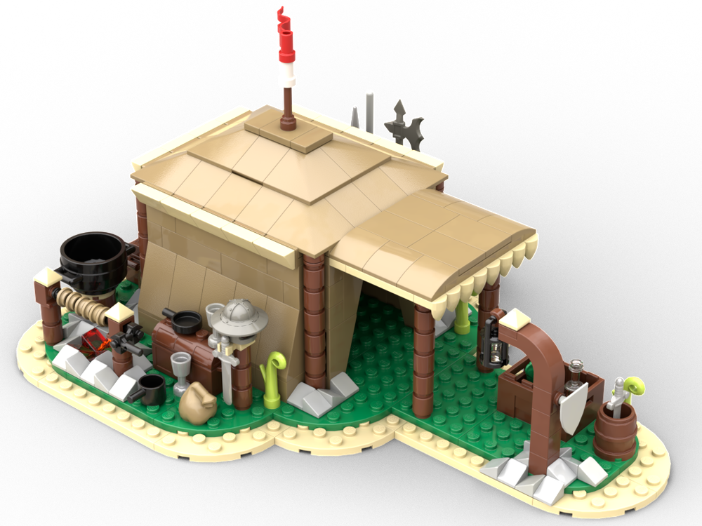 LEGO MOC Knight tent by dariusdrum | Rebrickable - Build with LEGO