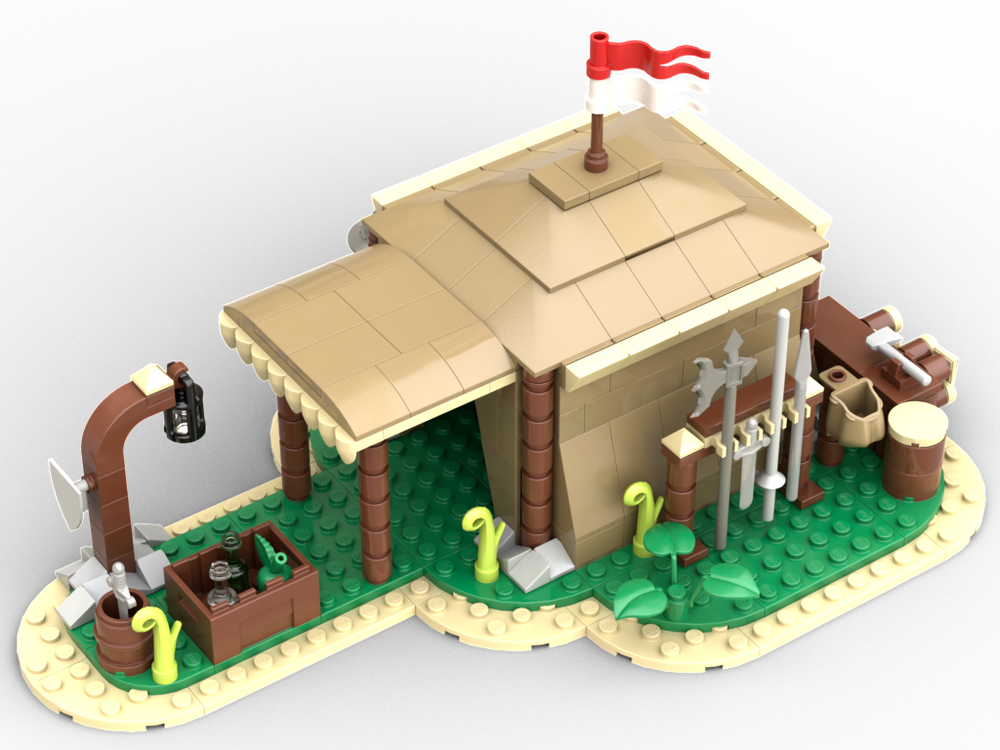 LEGO MOC Knight tent by dariusdrum | Rebrickable - Build with LEGO