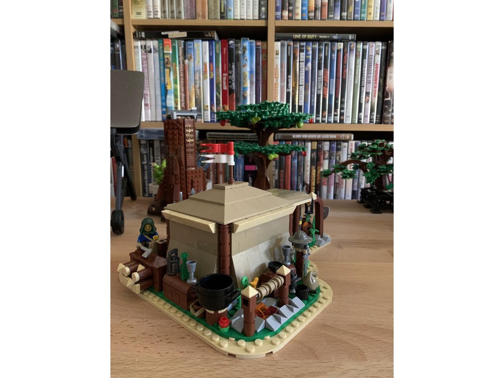 LEGO MOC Knight tent by dariusdrum | Rebrickable - Build with LEGO