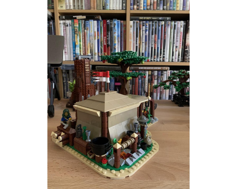 LEGO MOC Knight tent by dariusdrum | Rebrickable - Build with LEGO