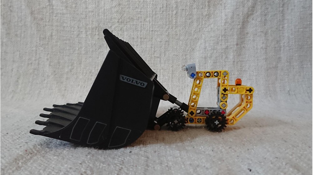 LEGO MOC Wheel Loader XS by gentLE GOdfather | Rebrickable - Build with ...