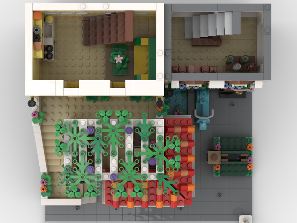 LEGO MOC La Locanda by Brick Artisan | Rebrickable - Build with LEGO