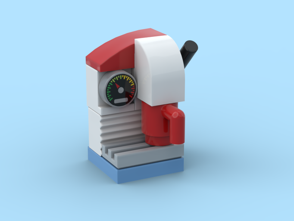 LEGO MOC 60201 - Coffee Machine by Brickhero2021 | Rebrickable - Build ...