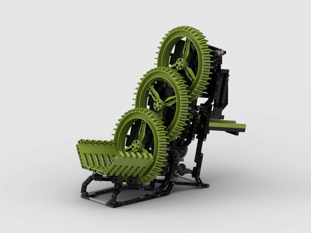 LEGO MOC GBC - Tri-Wheel Lane Splitter by Stork | Rebrickable - Build ...