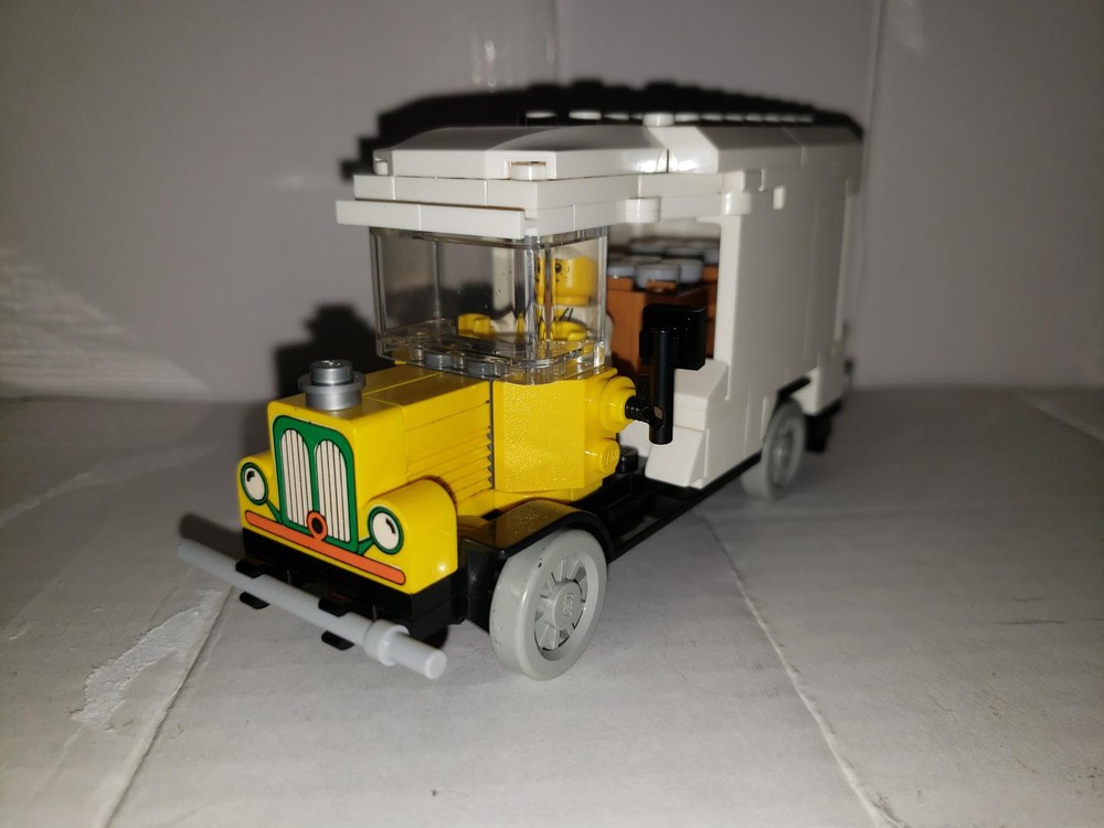 LEGO MOC Milk Van by Rocket Racer318 | Rebrickable - Build with LEGO