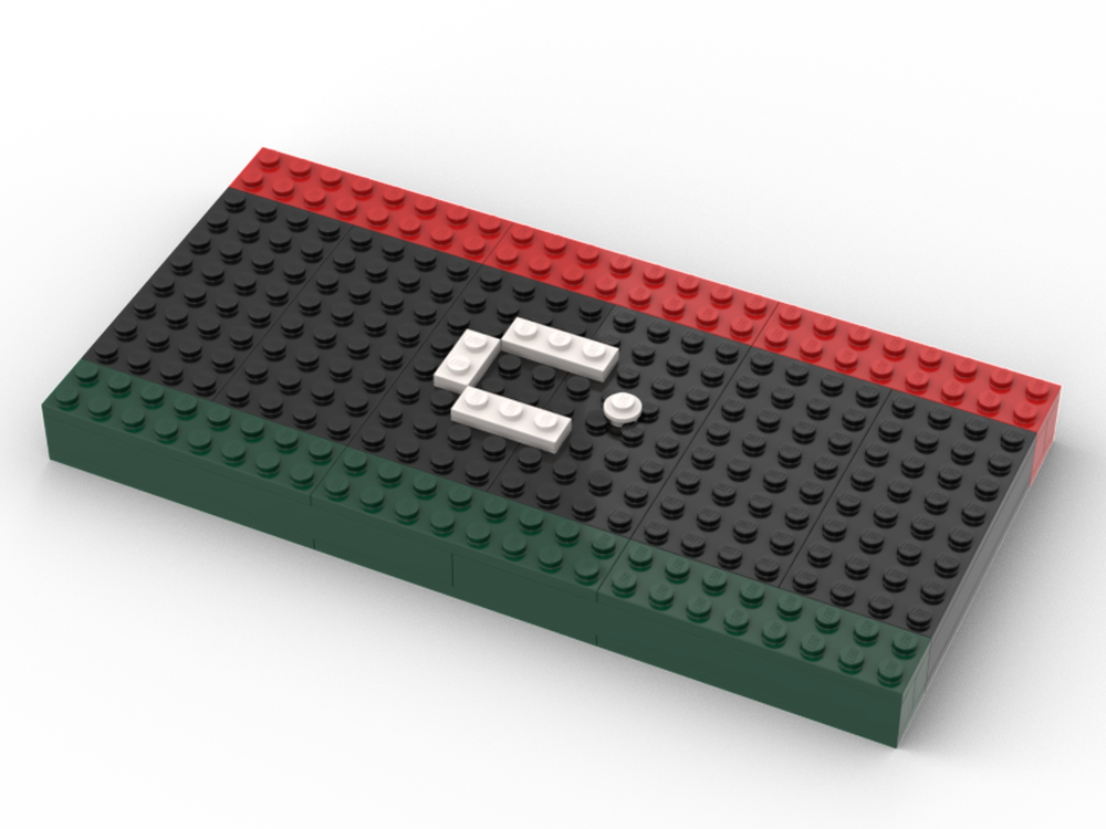 Lego Moc Liberia National Flag By Ryanwongjh Rebrickable Build With