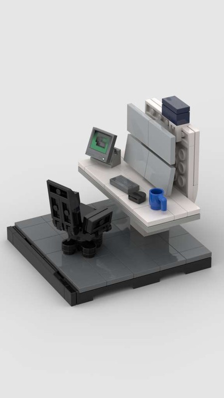 LEGO MOC Dutch Police Dispatch Room Workspace by Tiny Bricks ...