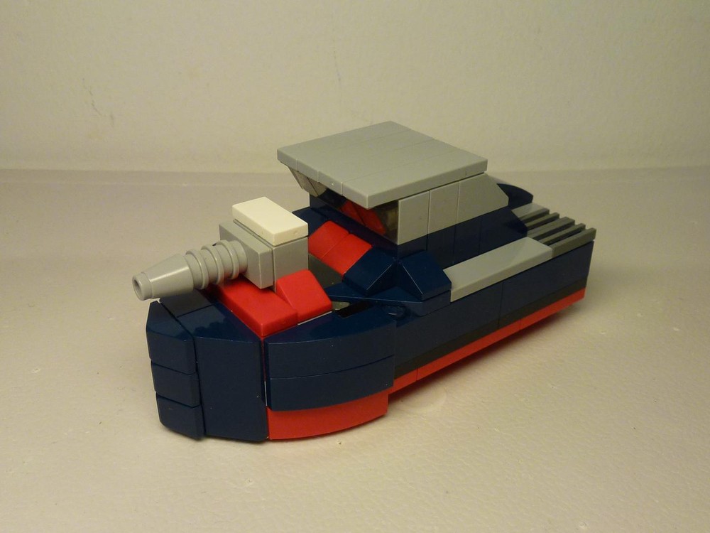LEGO MOC 31045 Motor Gun Boat by perbonde | Rebrickable - Build with LEGO