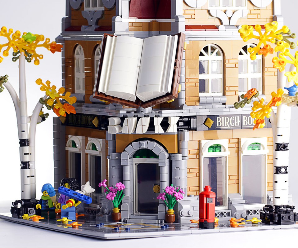 LEGO MOC Bookshop by Frostbricks | Rebrickable - Build with LEGO