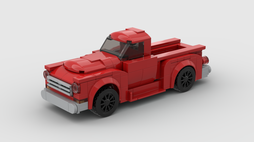 LEGO MOC Old Truck based on Ford F-100 1958 by firestorm226 ...