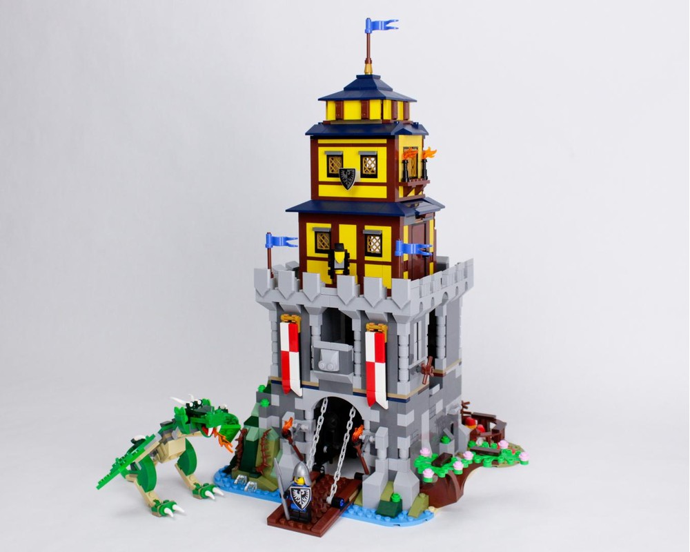 LEGO MOC Japanese Medieval Castle Alt Build by Stonewall Bricks ...