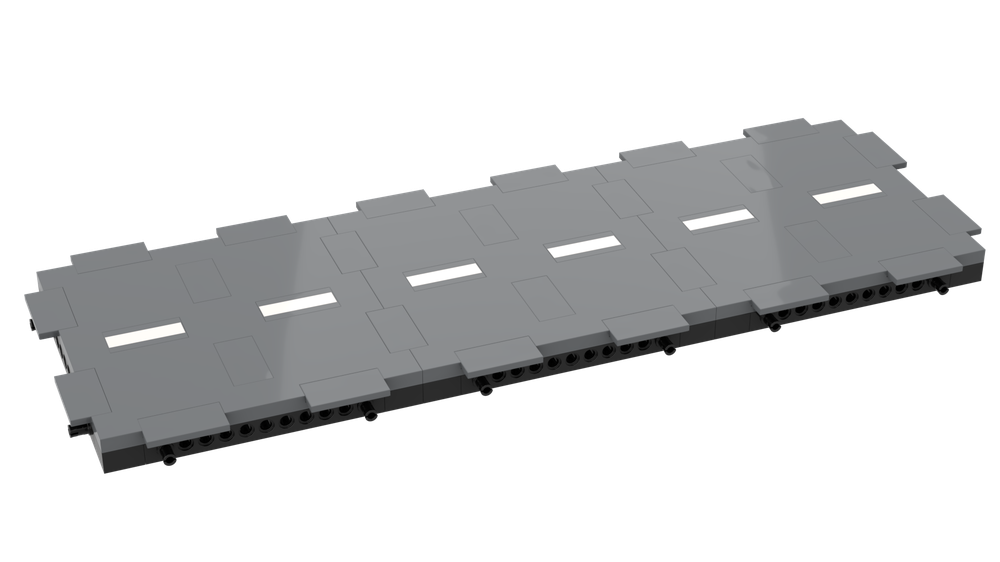 LEGO MOC Brick Builders Road System Single Road Straight by Brick ...
