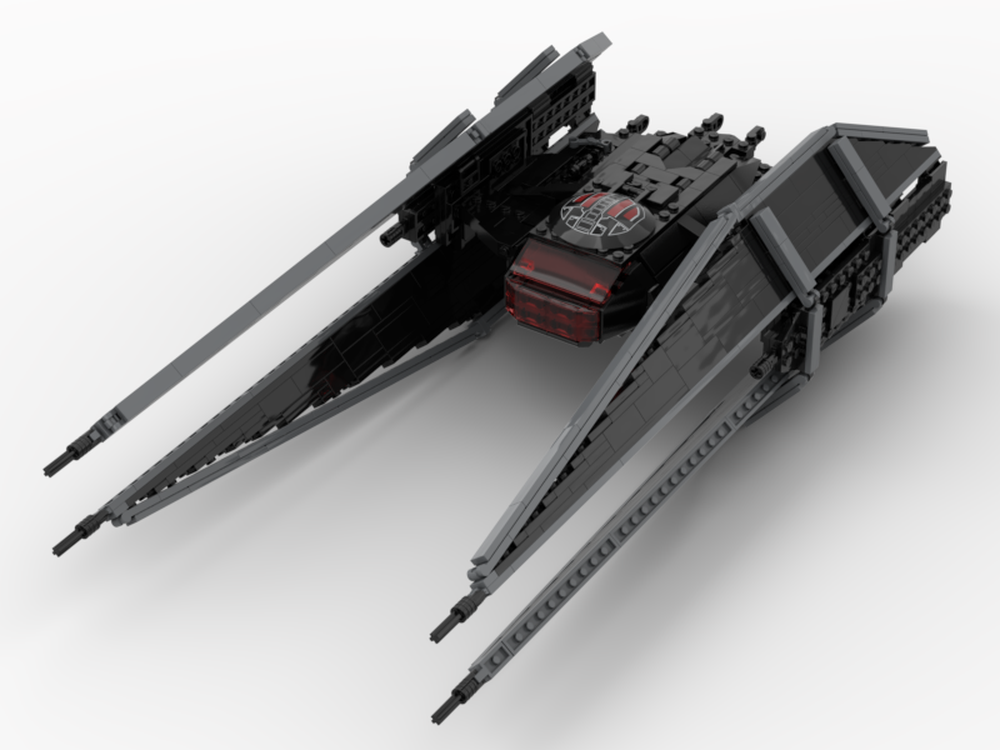 LEGO MOC Tie silencer by DarthBricks | Rebrickable - Build with LEGO