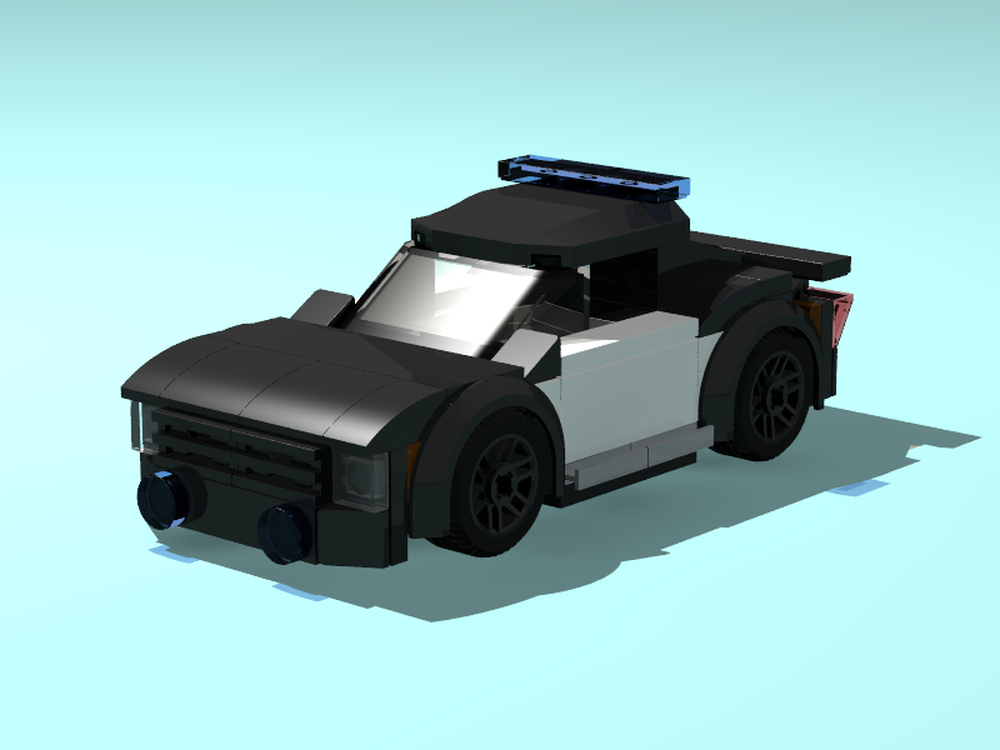 LEGO MOC Simple Police Car by The Lego Master | Rebrickable - Build ...