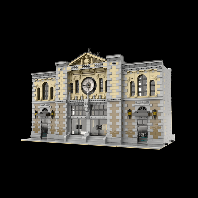 LEGO MOC Modular The Central Train Station by HannibalJoost ...