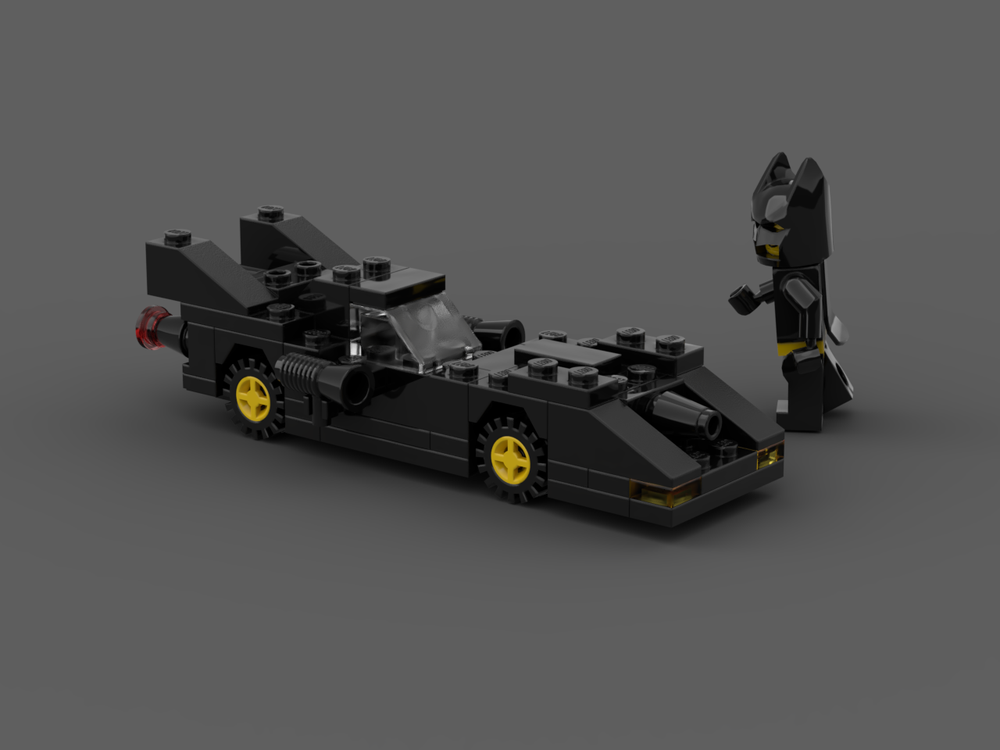 LEGO MOC Retro 1989 Batmobile by bric.ole | Rebrickable - Build with LEGO