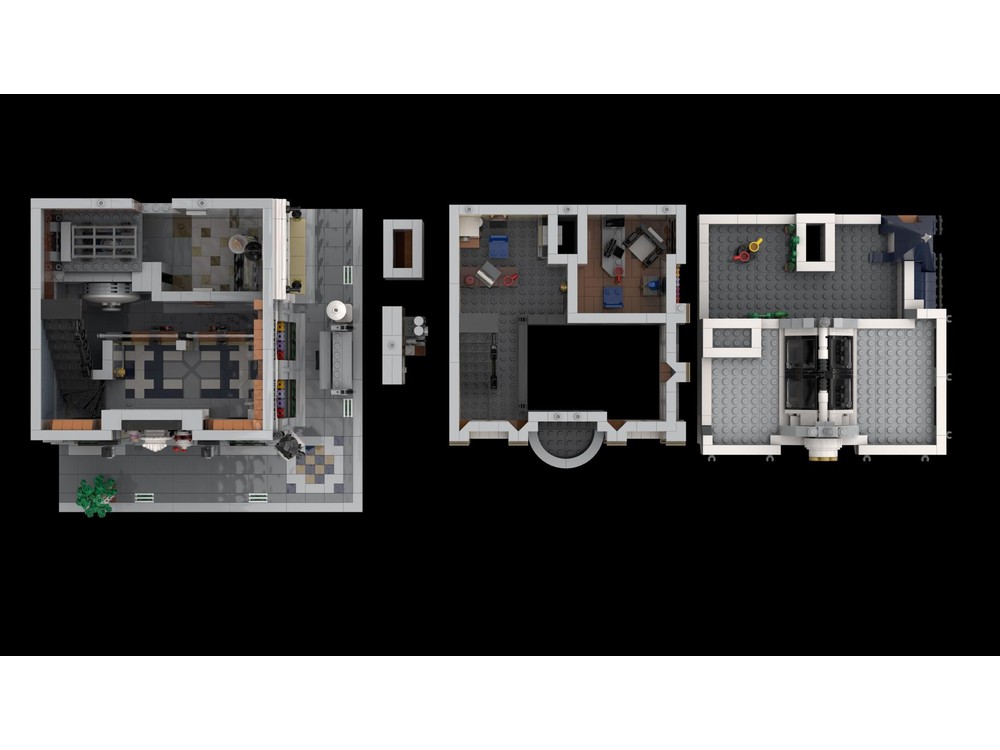 LEGO MOC Cake Bank - 10255 Assembly Square Alternative Build by PL MOCs ...