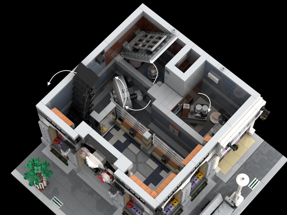 LEGO MOC Cake Bank - 10255 Assembly Square Alternative Build by PL MOCs ...