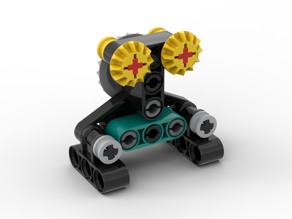 LEGO MOC Mini-Robot by amyton | Rebrickable - Build with LEGO