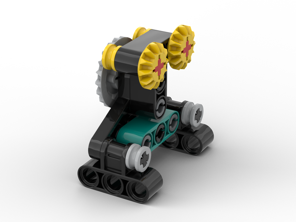 LEGO MOC Mini-Robot by amyton | Rebrickable - Build with LEGO