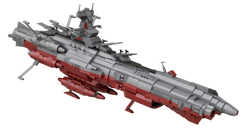 LEGO MOC Space Battleship Andromeda 2202 ZZZ-0001 "Yamanami Special ...