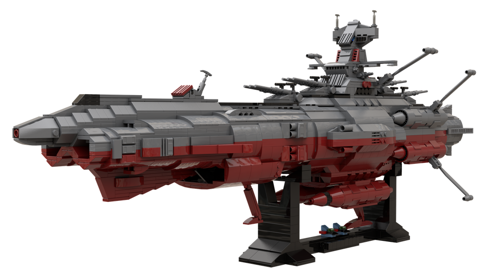 LEGO MOC Space Battleship Andromeda 2202 ZZZ-0001 "Yamanami Special ...