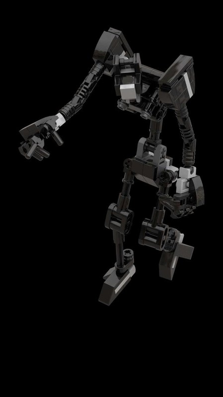 LEGO MOC Mech V4 by cod1 | Rebrickable - Build with LEGO
