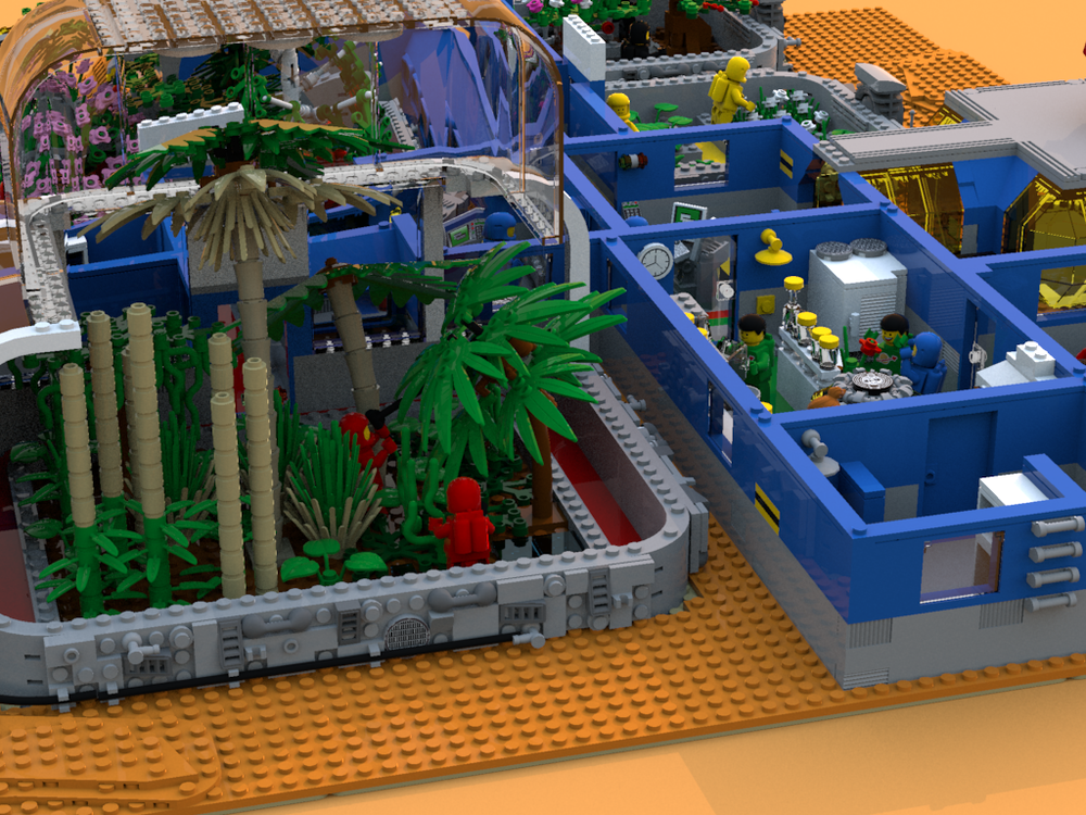 LEGO MOC Neo-Classic Space Mars research center by zazavolley ...