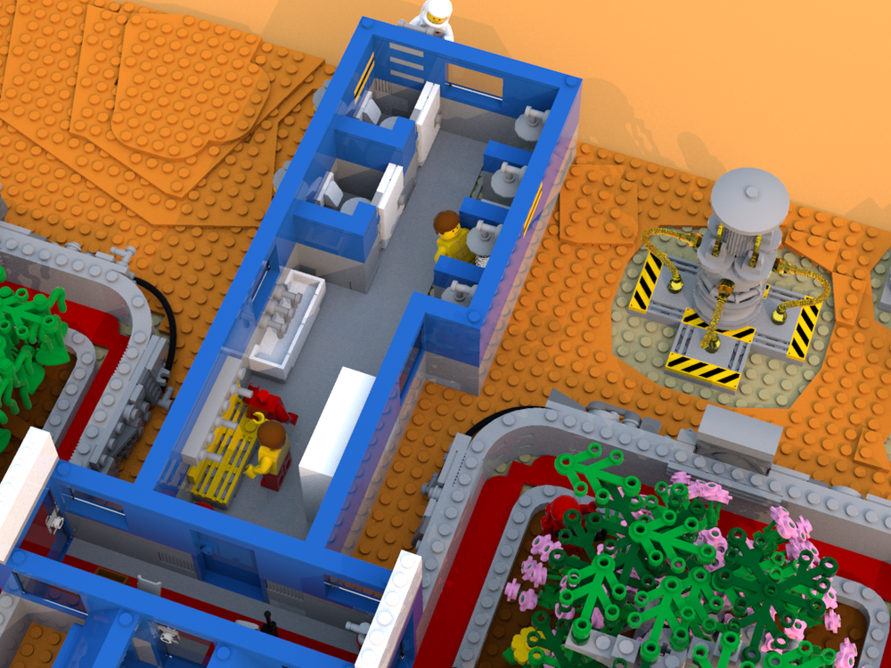 LEGO MOC Neo-Classic Space Mars research center by zazavolley ...