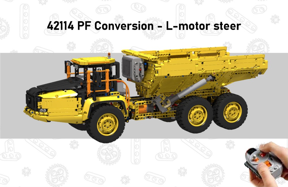 LEGO MOC 42114 PF Conversion (L-motor steer) by nguyengiangoc ...