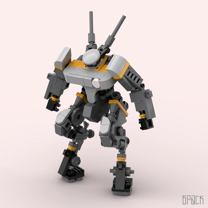 LEGO MOC Bunny F Mech by cixpack | Rebrickable - Build with LEGO