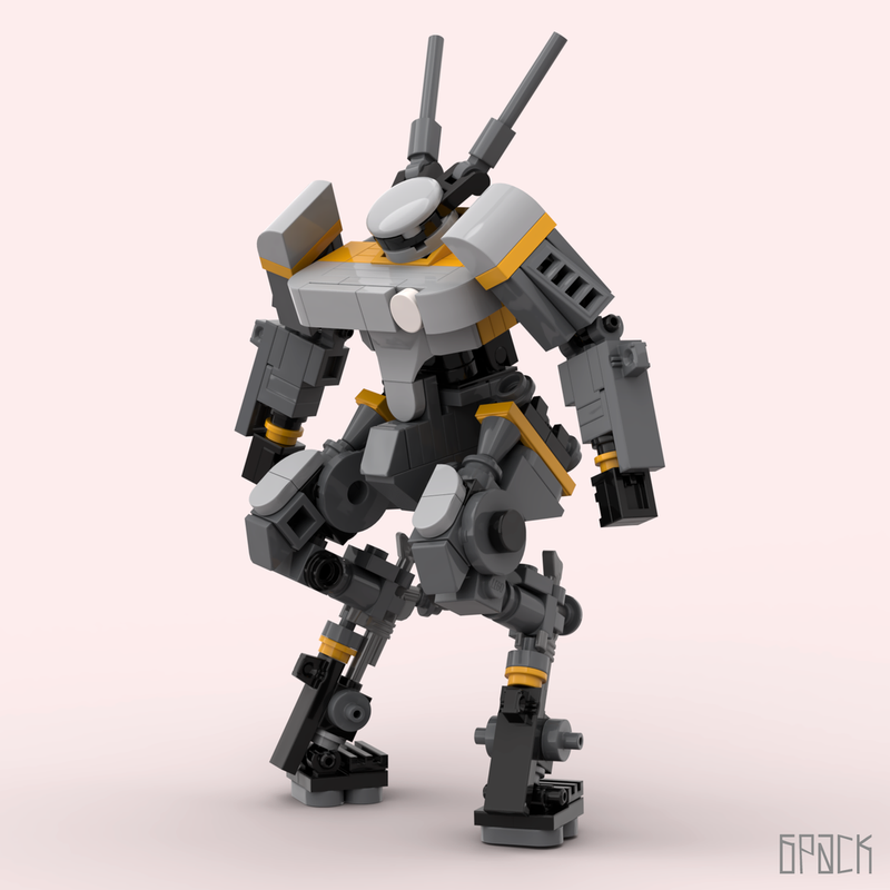 LEGO MOC Bunny F Mech by cixpack | Rebrickable - Build with LEGO
