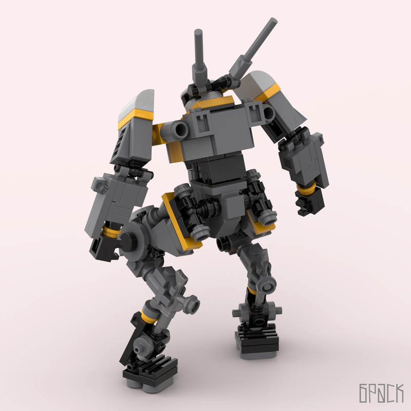 LEGO MOC Bunny F Mech by cixpack | Rebrickable - Build with LEGO
